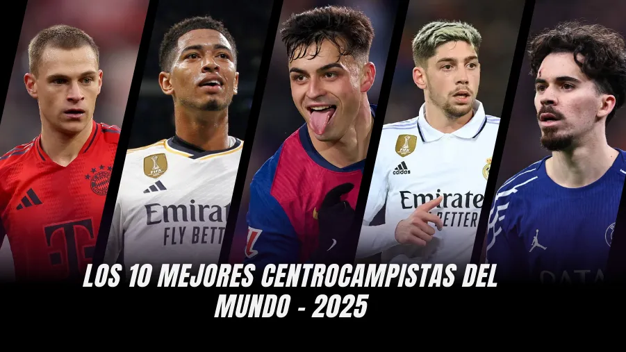 Los 10 Mejores Centrocampistas del Mundo en la Actualidad | Clasificación